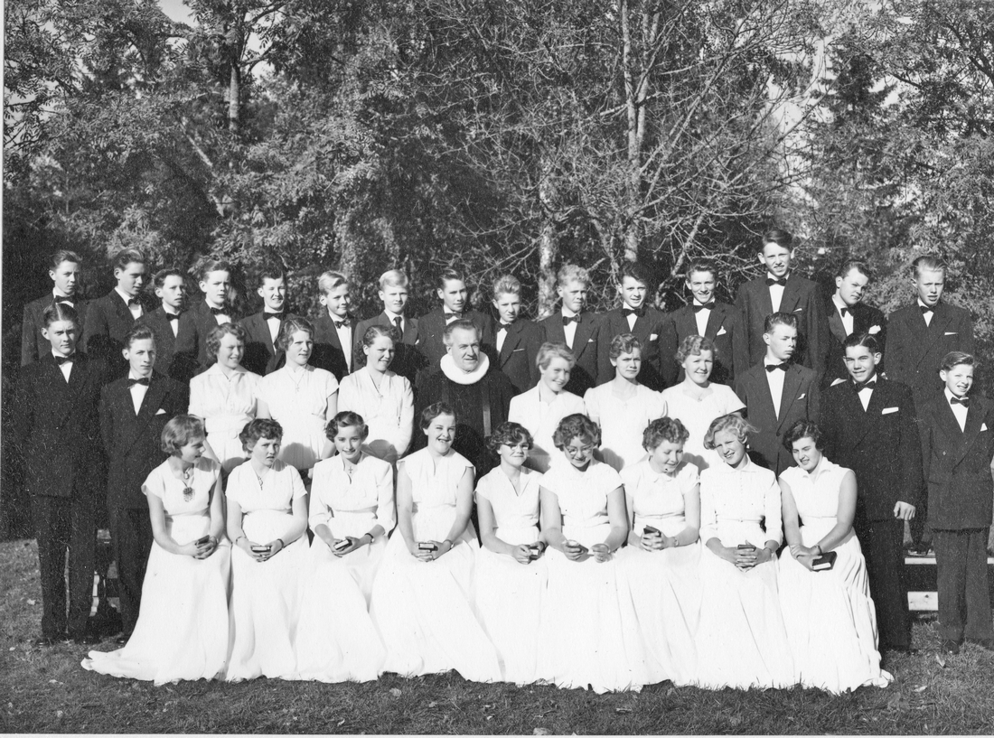 Konfirmantbilde Øymark - Marker kirkelige fellesråd